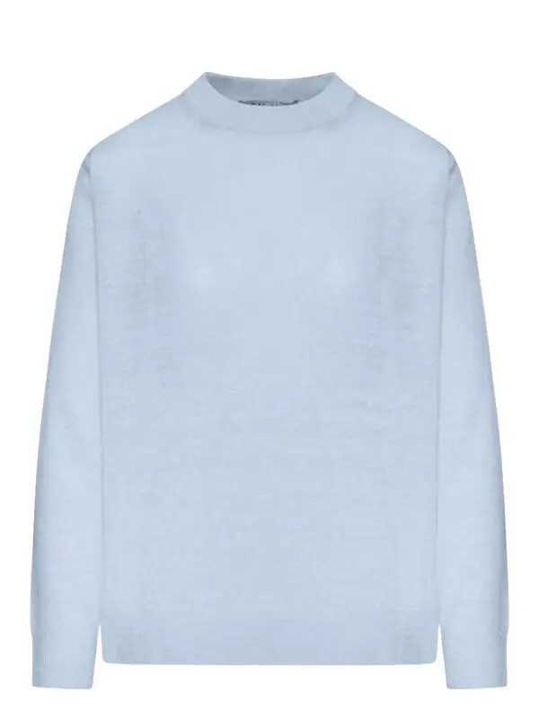 Max Mara Linen Crewneck Sweater - Multicolor