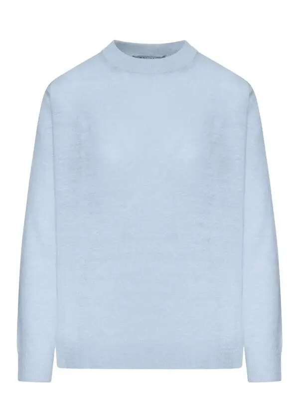 Max Mara Linen Crewneck Sweater - Multicolor
