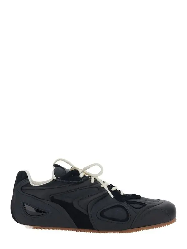 Axel Arigato Slow Runner Leather And Suede Sneakers - Multicolor