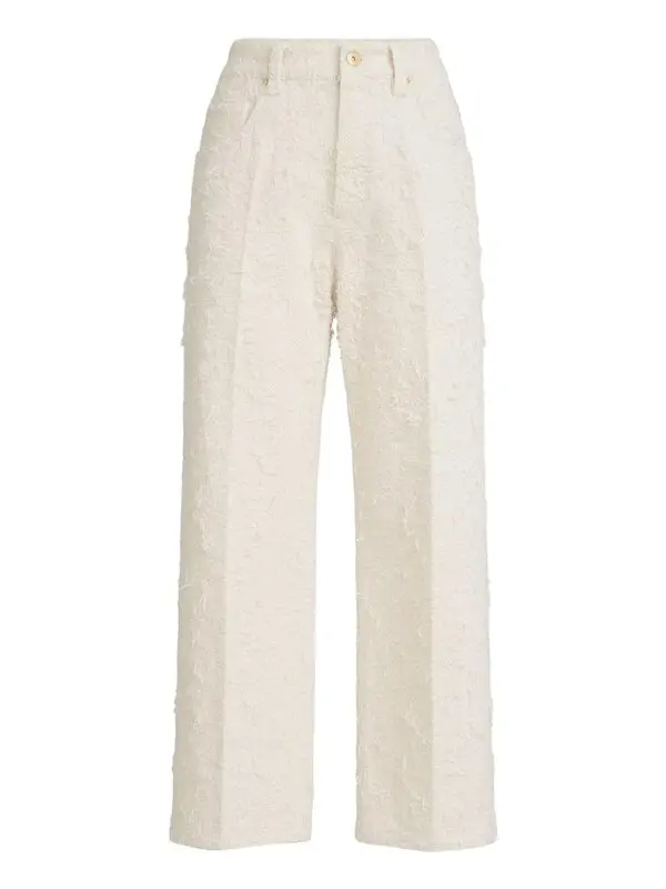 Brunello Cucinelli Cotton Trousers - Multicolor