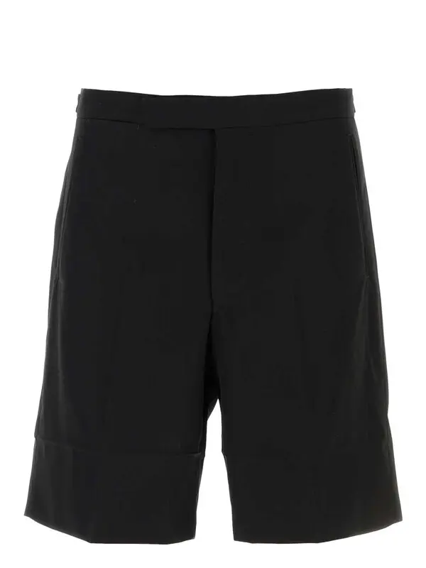 Prada Cotton Bermuda Shorts - Black