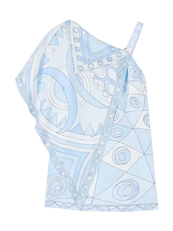 Emilio Pucci Printed Silk Mini Dress - Multicolor