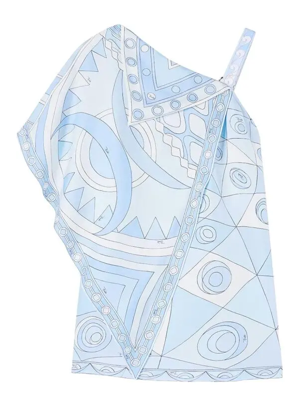 Emilio Pucci Printed Silk Mini Dress - Multicolor
