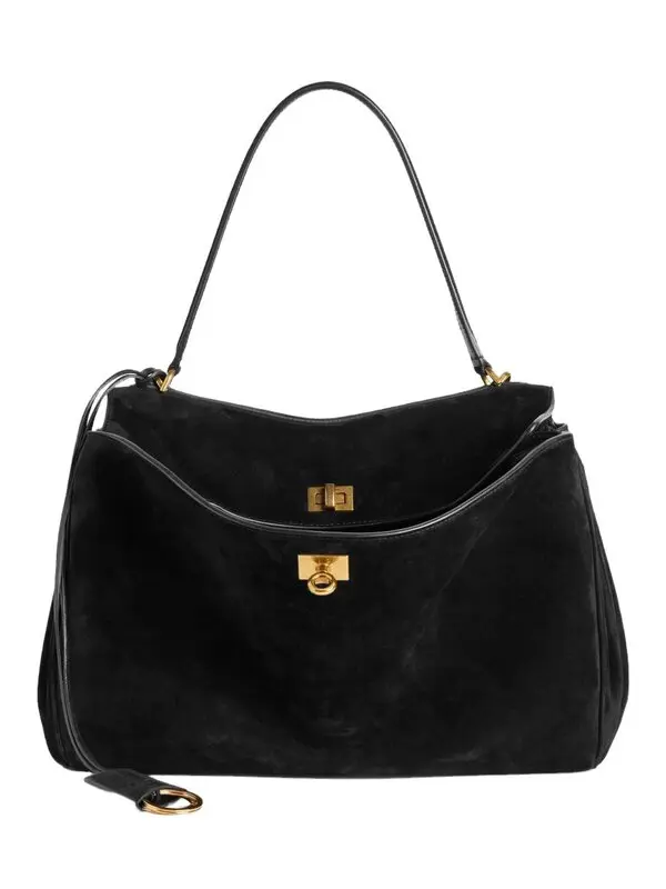 Balenciaga Rodeo Medium Leather Handbag - Multicolor