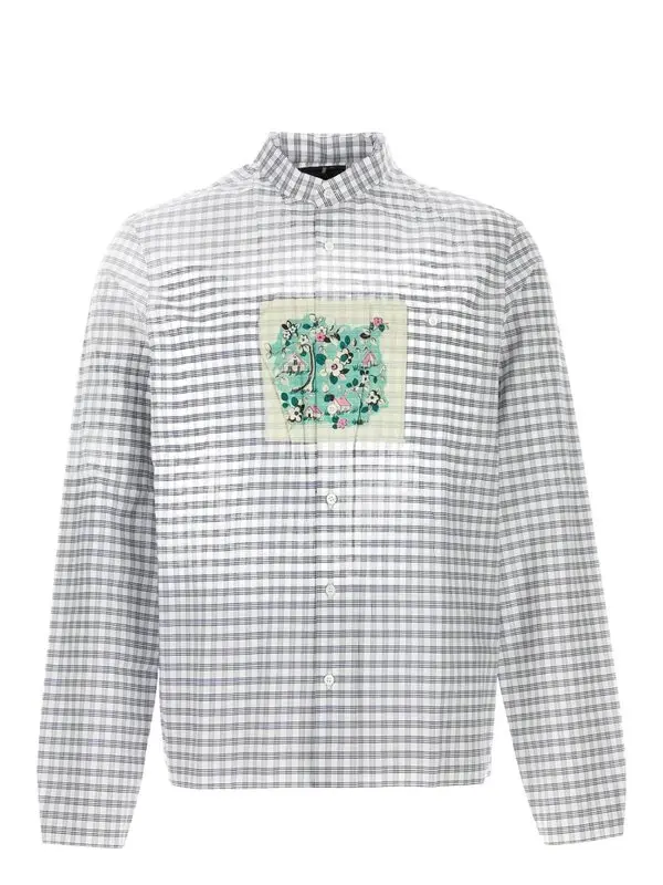 Prada Embroidered Cotton Shirt - Multicolor