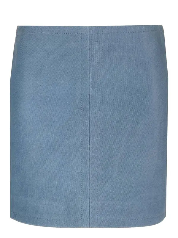 STAND STUDIO Leather Mini Skirt - Blue