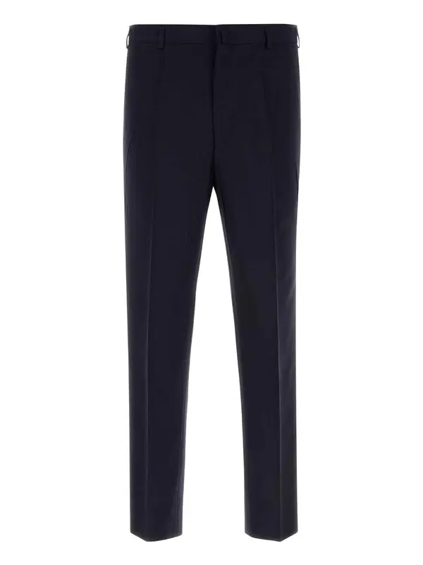 Prada Midnight Wool Pant - Blue