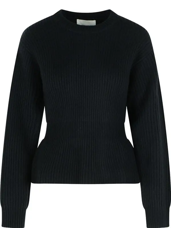 LISA YANG Miriella Cashmere Sweater - Black