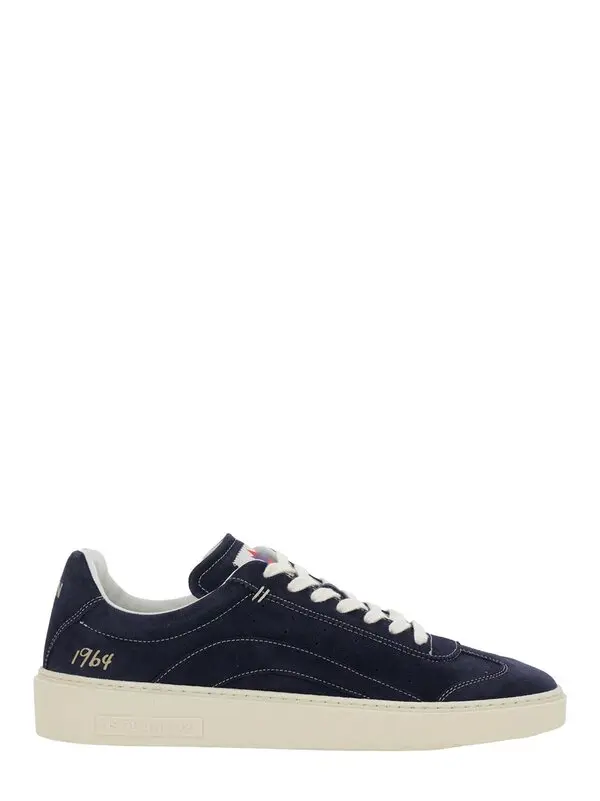 Dsquared2 Suede Low Top Sneakers - Multicolor