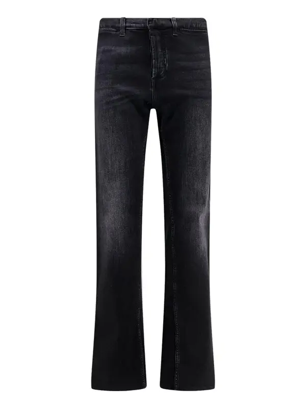 Gucci Nastro Web Denim Jeans - Black