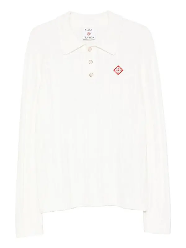 Casablanca Polo Shirts - White