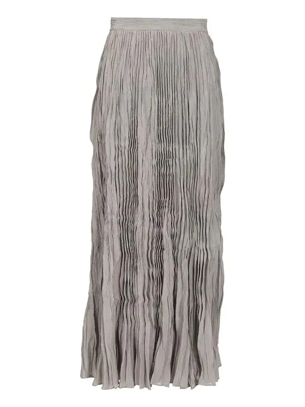 TOTEME Pleated Skirt - Gray