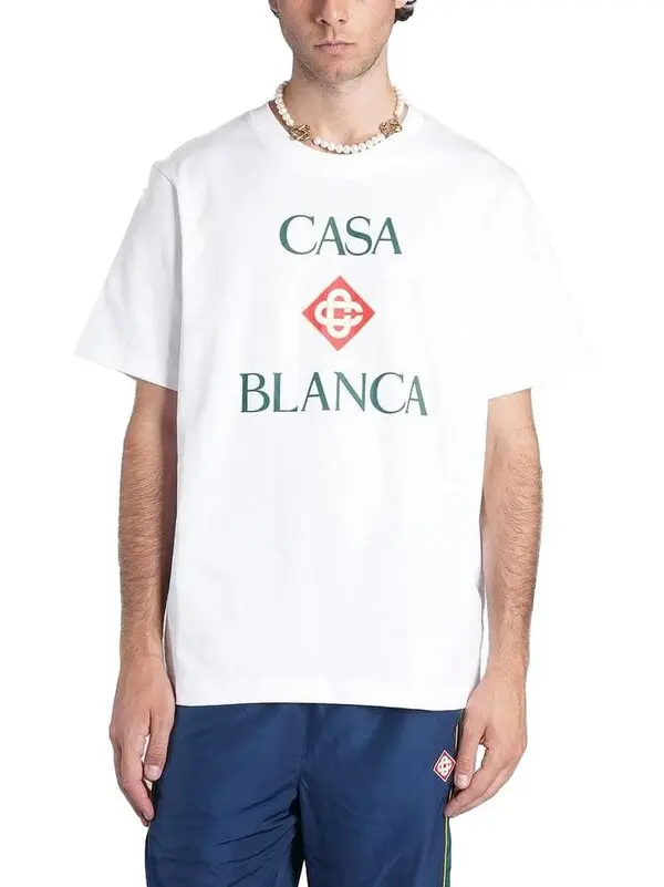 Casablanca T-shirts & Vests T-shirts - White