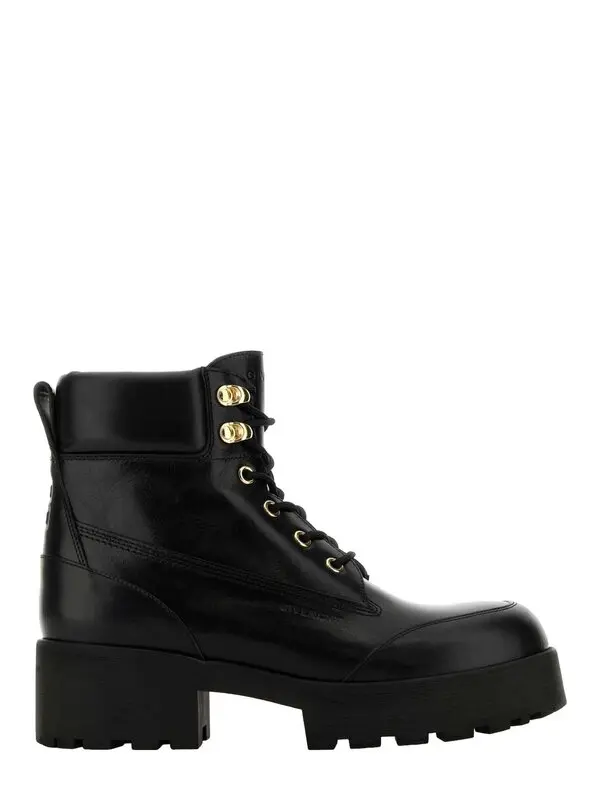 Givenchy Leather Trekker Ankle Boots - Black