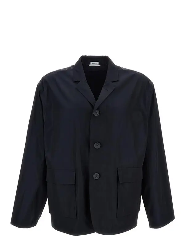 Thom Browne Single-breast Jacket With Flap Pockets - Multicolor