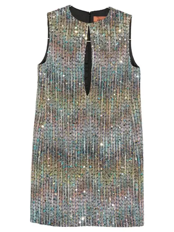 Missoni Sequin Embellished Mini Dress - Multicolor