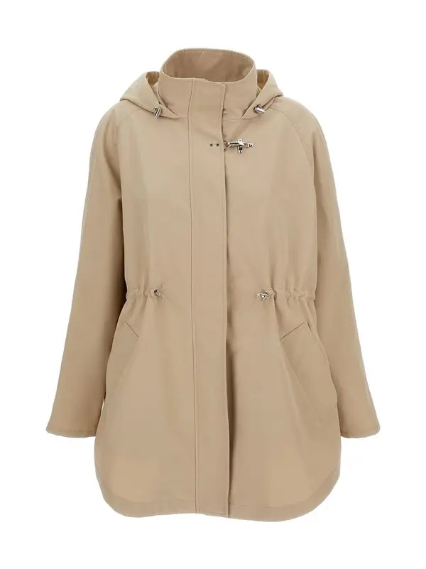 FAY Cotton Tech Long Parka - Multicolor