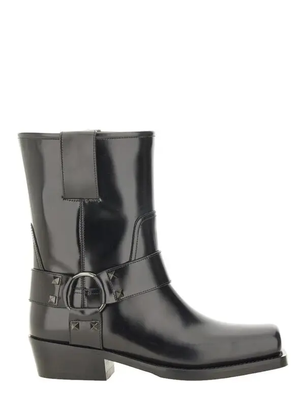 Valentino Garavani Boot Rockstud - Black