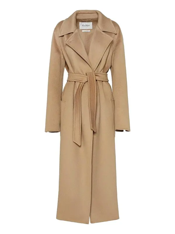 Max Mara Artur Hand Made Cashmere Coat - Multicolor