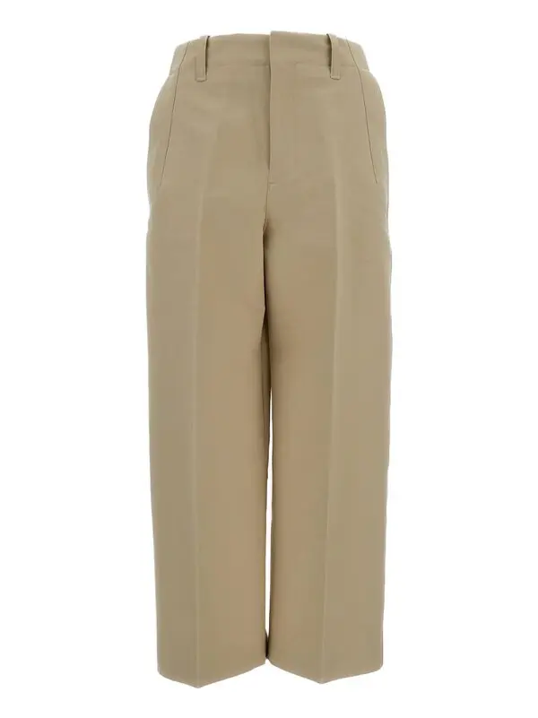 Jacquemus Mid-rise Cropped Tailored Trousers - Multicolor
