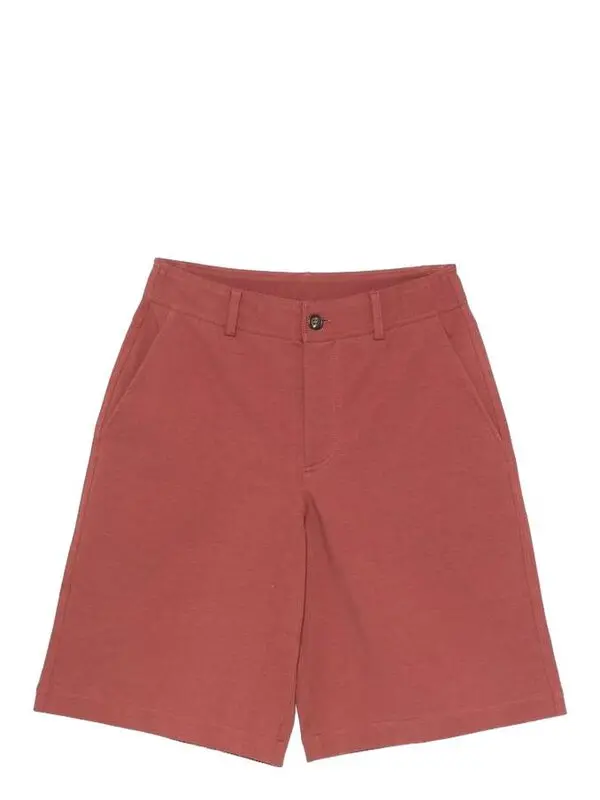 Brunello Cucinelli Straight Leg Knee-length Shorts - Red