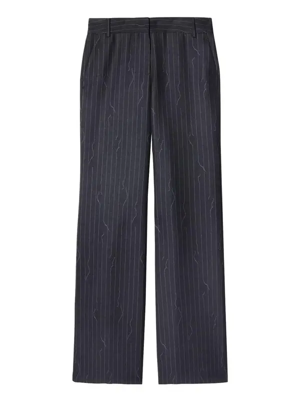 Off-White Tailored Trousers - Gray