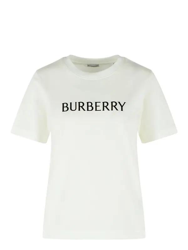 Burberry Frankie Cotton T-shirt - White