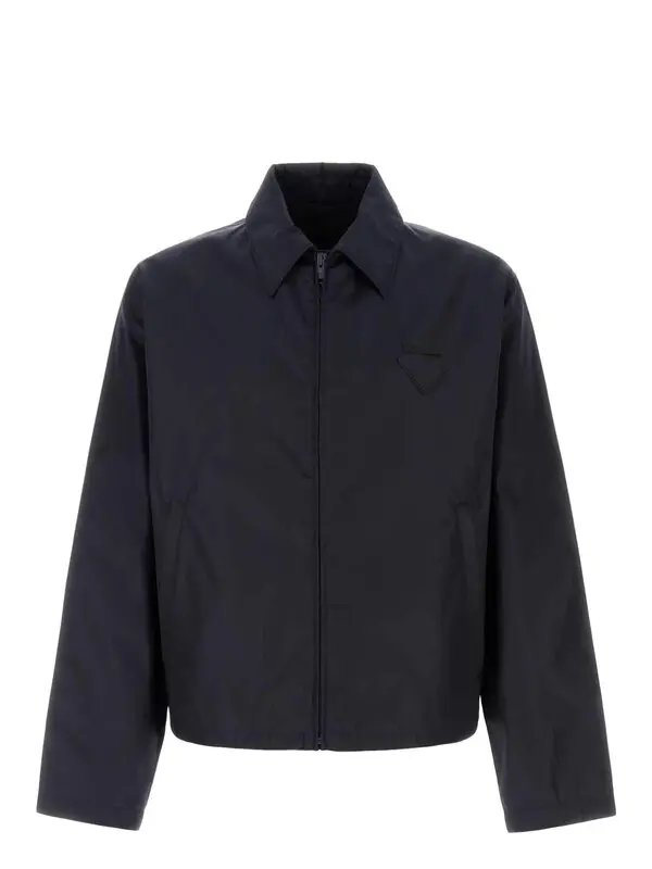 Prada Navy Re-nylon Jacket - Blue