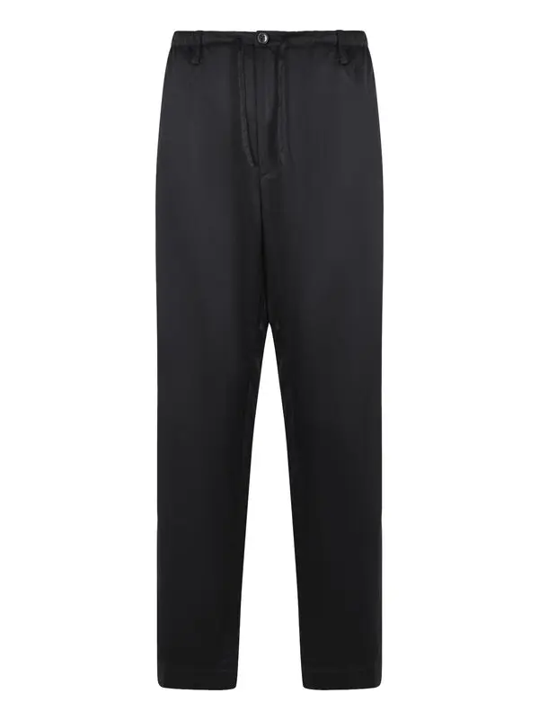 Dries Van Noten Penny Cotton Blend Pants - Black
