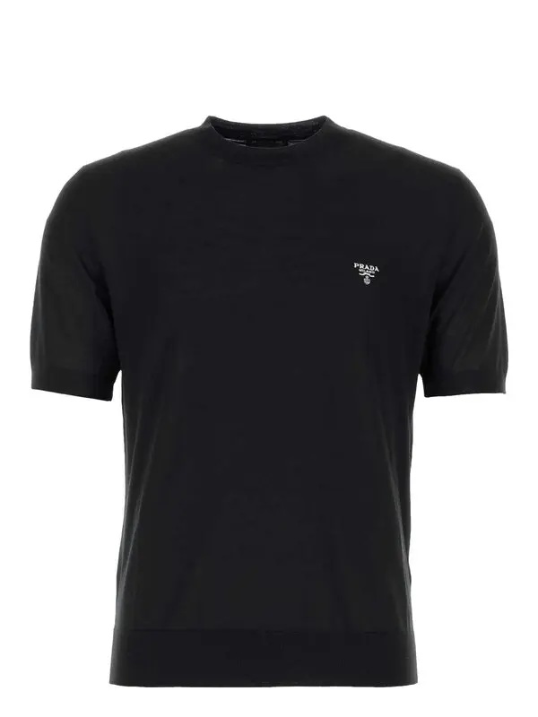 Prada Wool T-shirt - Black