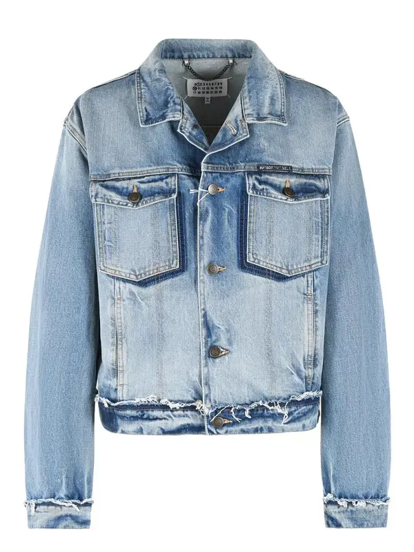 MAISON MARGIELA Light Cotton Jacket - Blue