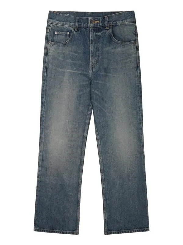 Celine Stone-washed Denim Jeans - Blue