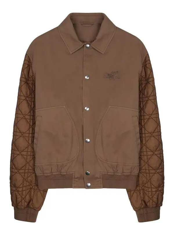 Dior Giacca Con Logo - Brown