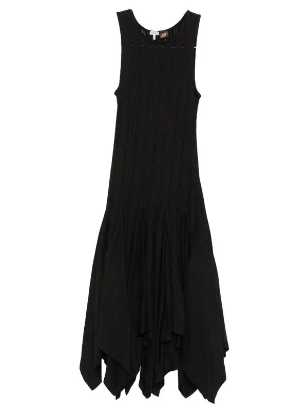 Loewe Cotton Long Dress - Multicolor