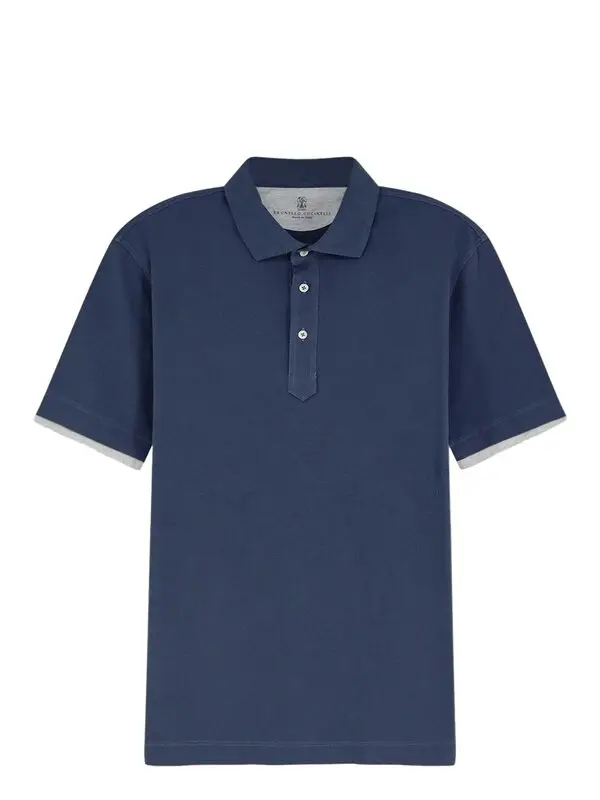 Brunello Cucinelli Cotton Polo Shirt - Multicolor