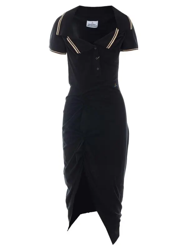 VIVIENNE WESTWOOD Monday Pulling Long Dress - Black