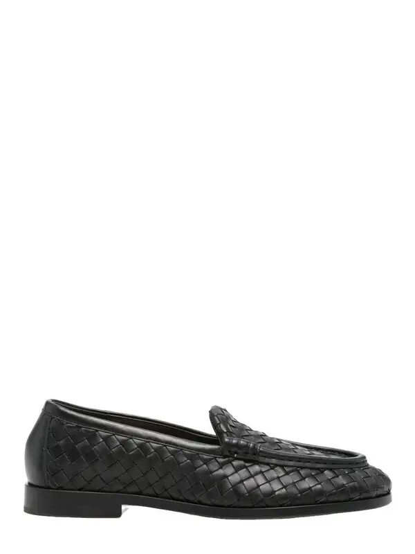 Bottega Veneta Silenzio Leather Loafers - Multicolor