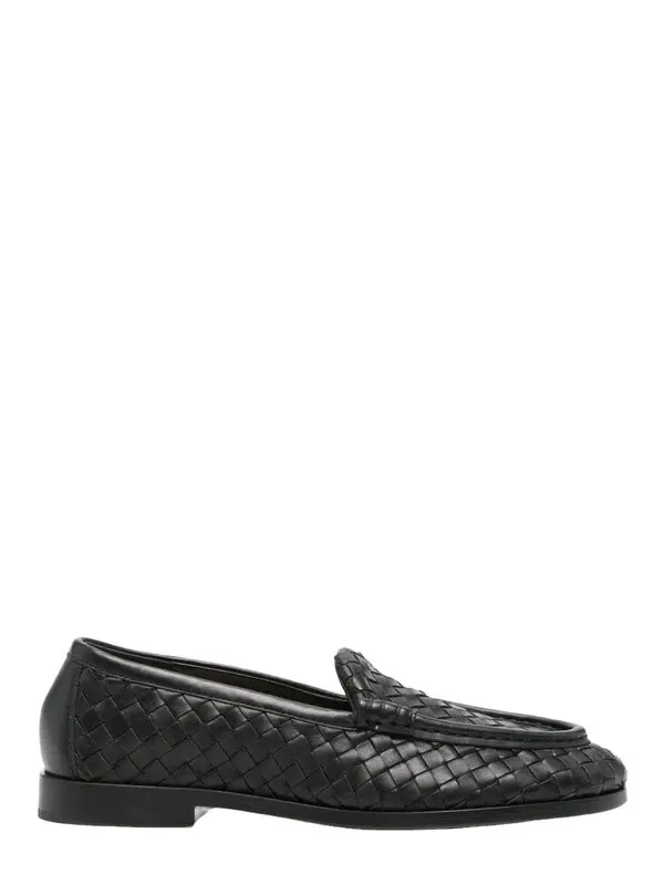 Bottega Veneta Silenzio Leather Loafers - Multicolor