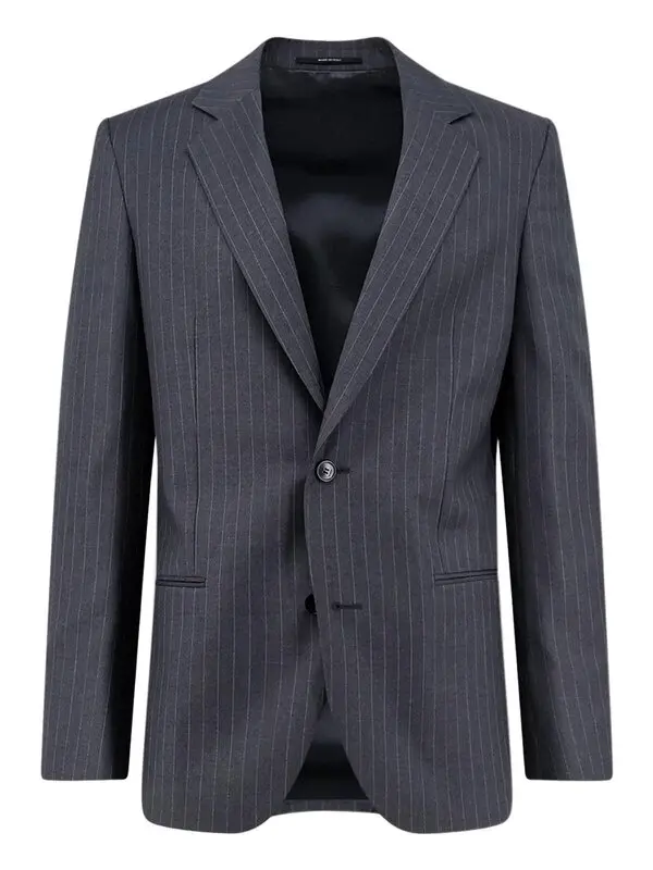 Gucci Pinstriped Wool Blazer - Multicolor