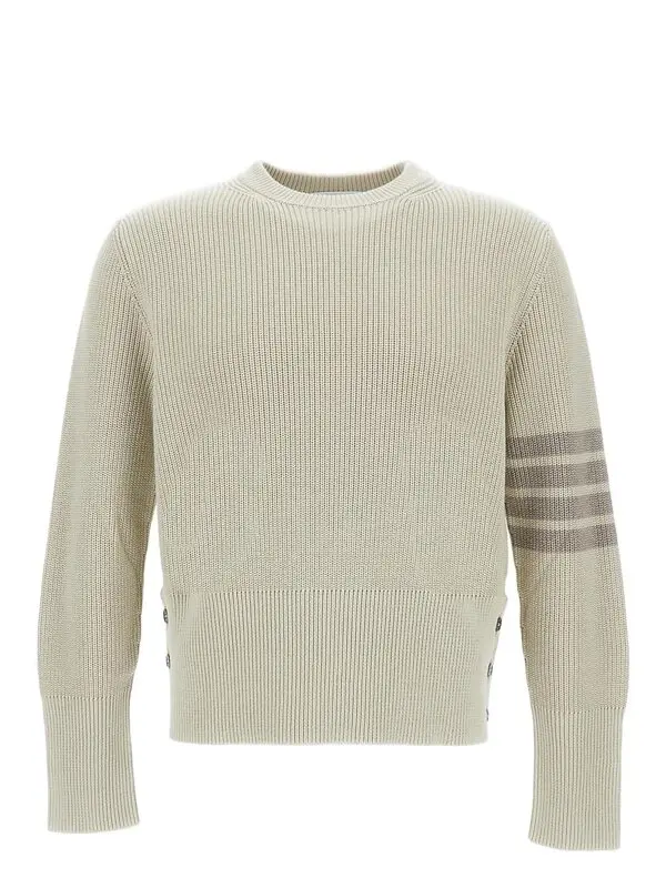 Thom Browne Crewneck Cotton Sweater - Multicolor