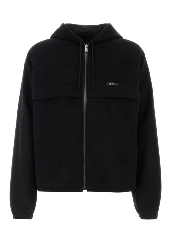 Prada Fleece Jacket - Black