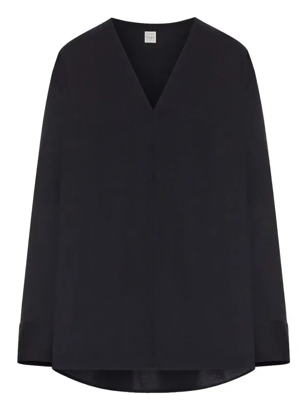 TOTEME V-necked Blouse - Multicolor