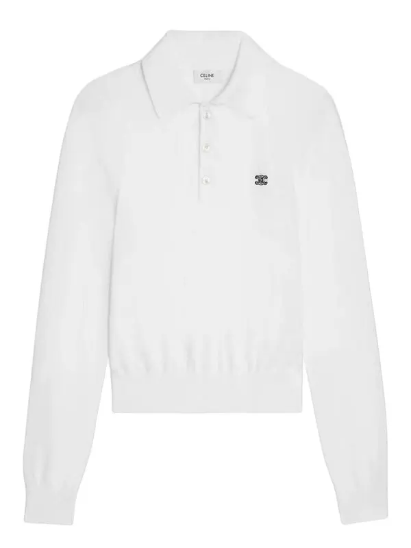Celine Cotton Polo Shirt - Multicolor