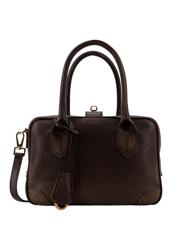 GOLDEN GOOSE Vita Vintage Leather Bag - Multicolor