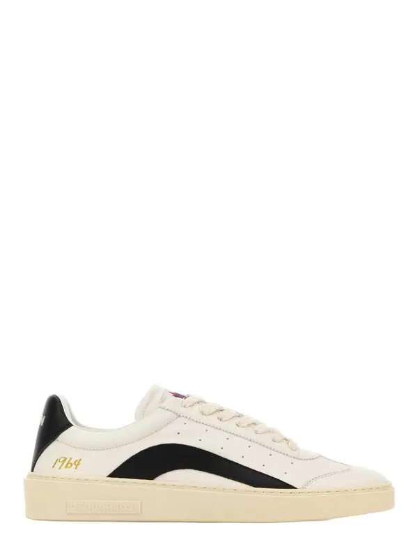 Dsquared2 Two-tone Leather Rider Sneakers - Multicolor