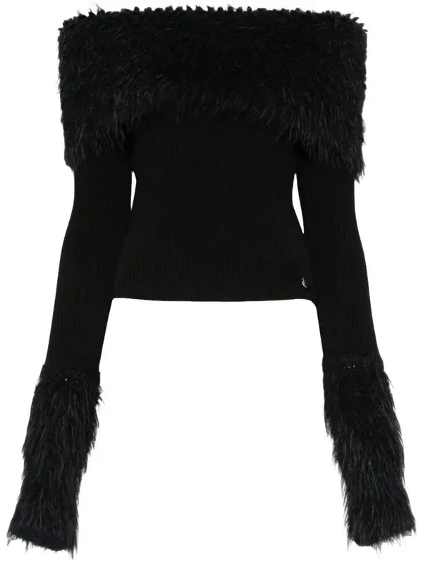 JEAN PAUL GAULTIER Knit Top - Black