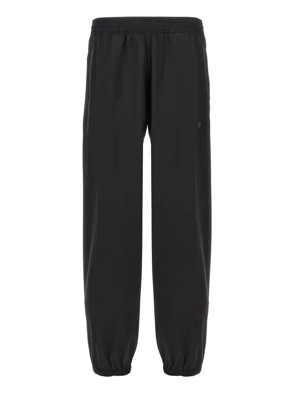 Givenchy Logo Placcetta Pants - Black