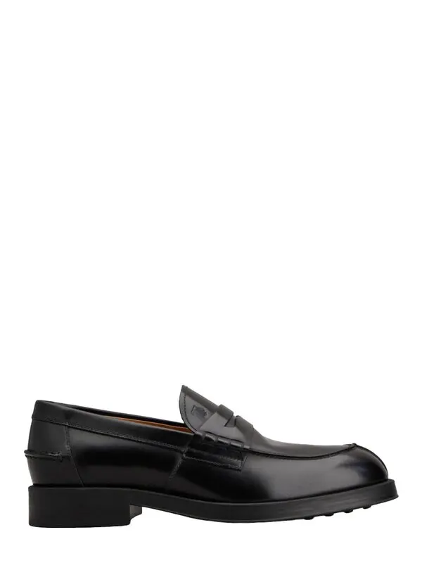 TOD'S Calfskin Loafers - Black