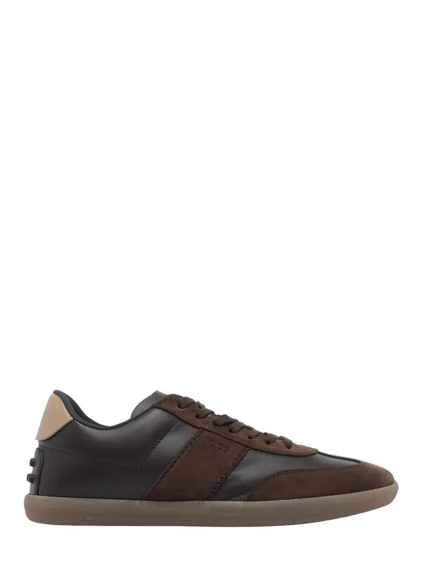 TOD'S Cassetta Sneakers - Brown