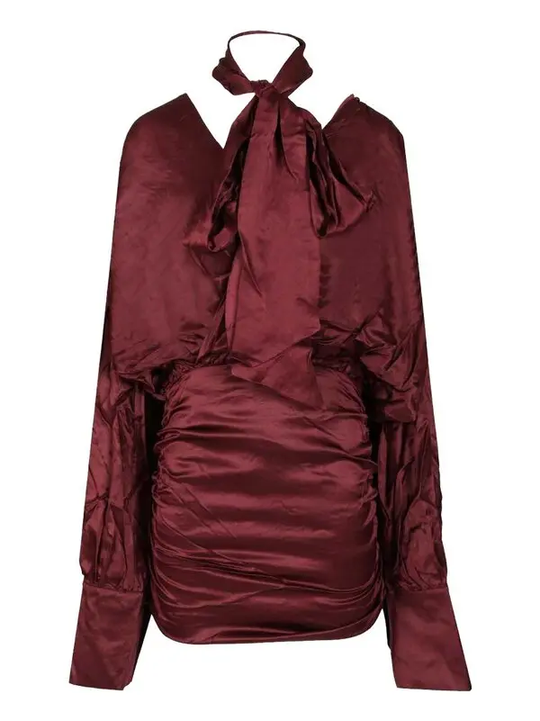 ROTATE BY BIRGER CHRISTENSEN Silk Dress - Multicolor